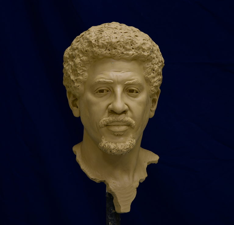 #151, portrait bust of Bez - Sutton Betti